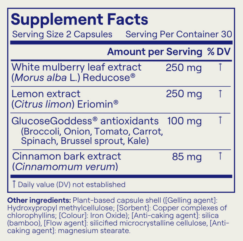 Anti-Spike: Natural Blood Sugar Control Supplement - Glucose Goddess